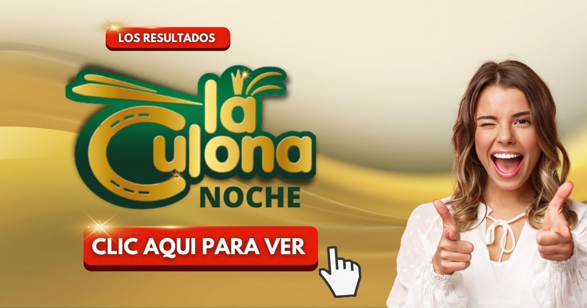 Resultado CULONA NOCHE - Último Sorteo